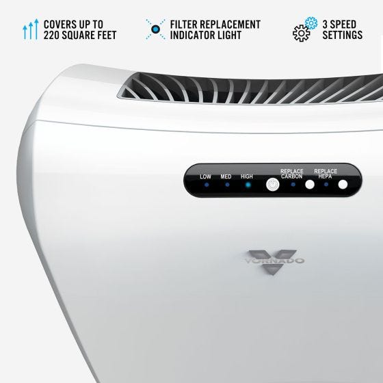 Vornado Air Purifier with True HEPA Filtration