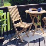 Cape Cod Teak Folding Dining Table