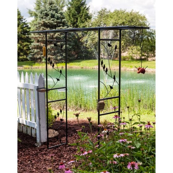Bird Feeding Arbor