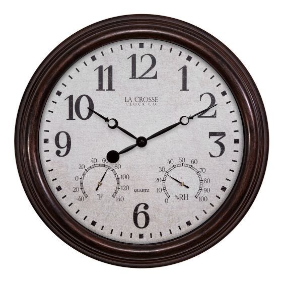 Indoor/Outdoor Wall Clock