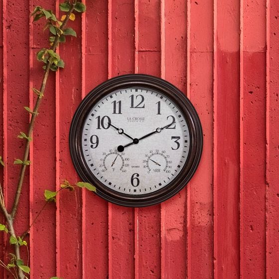 Indoor/Outdoor Wall Clock