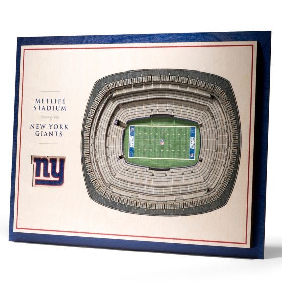 5 Layer Stadium View NFL Wall Art