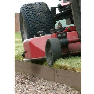 Steel Lawn Edging ( 4 inches high, 16 feet)