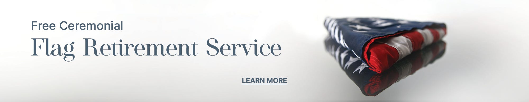 Ceremonial Flag Retirement Service